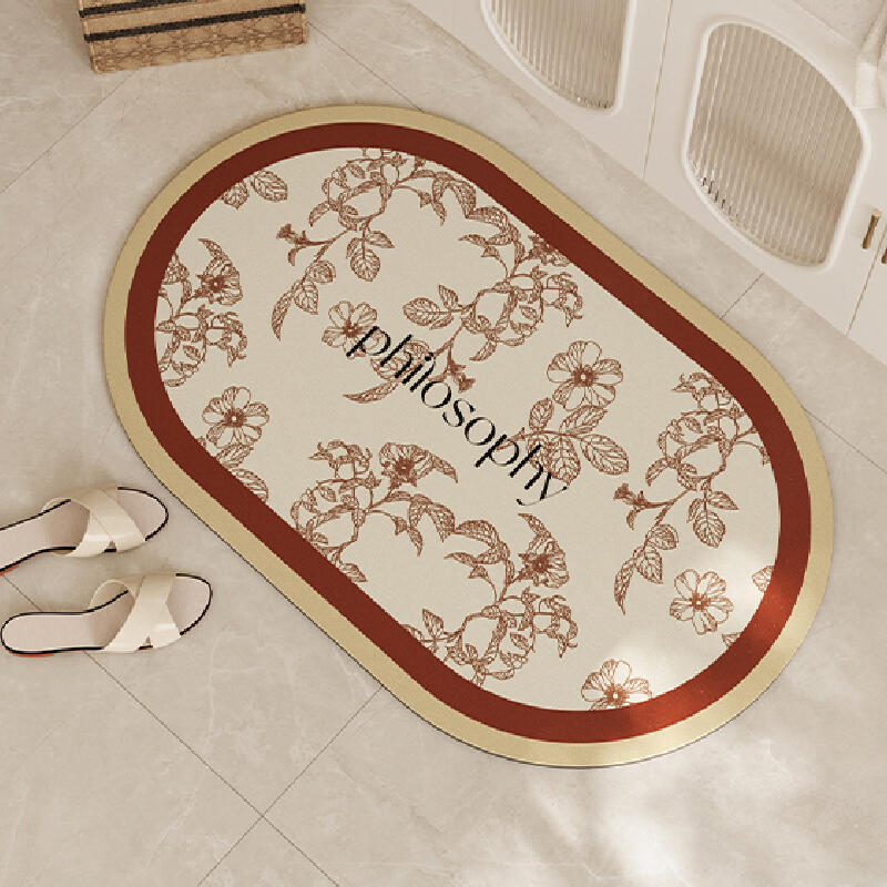 south french philosopher bath mat