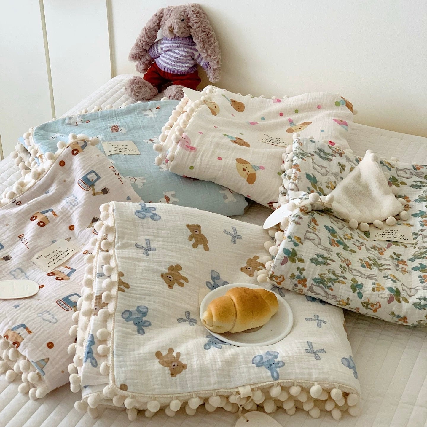 Sweet Dreams Print blanket (4colors)